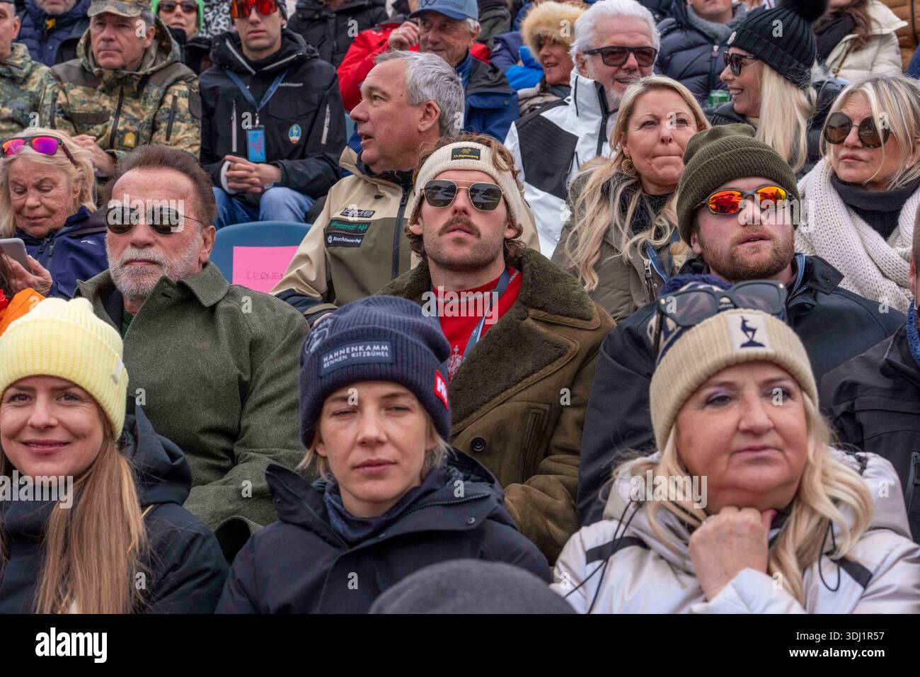 KITZBUEHEL, OESTERREICH 24. JAENNER: Das Bild zeigt den Hollywood ...