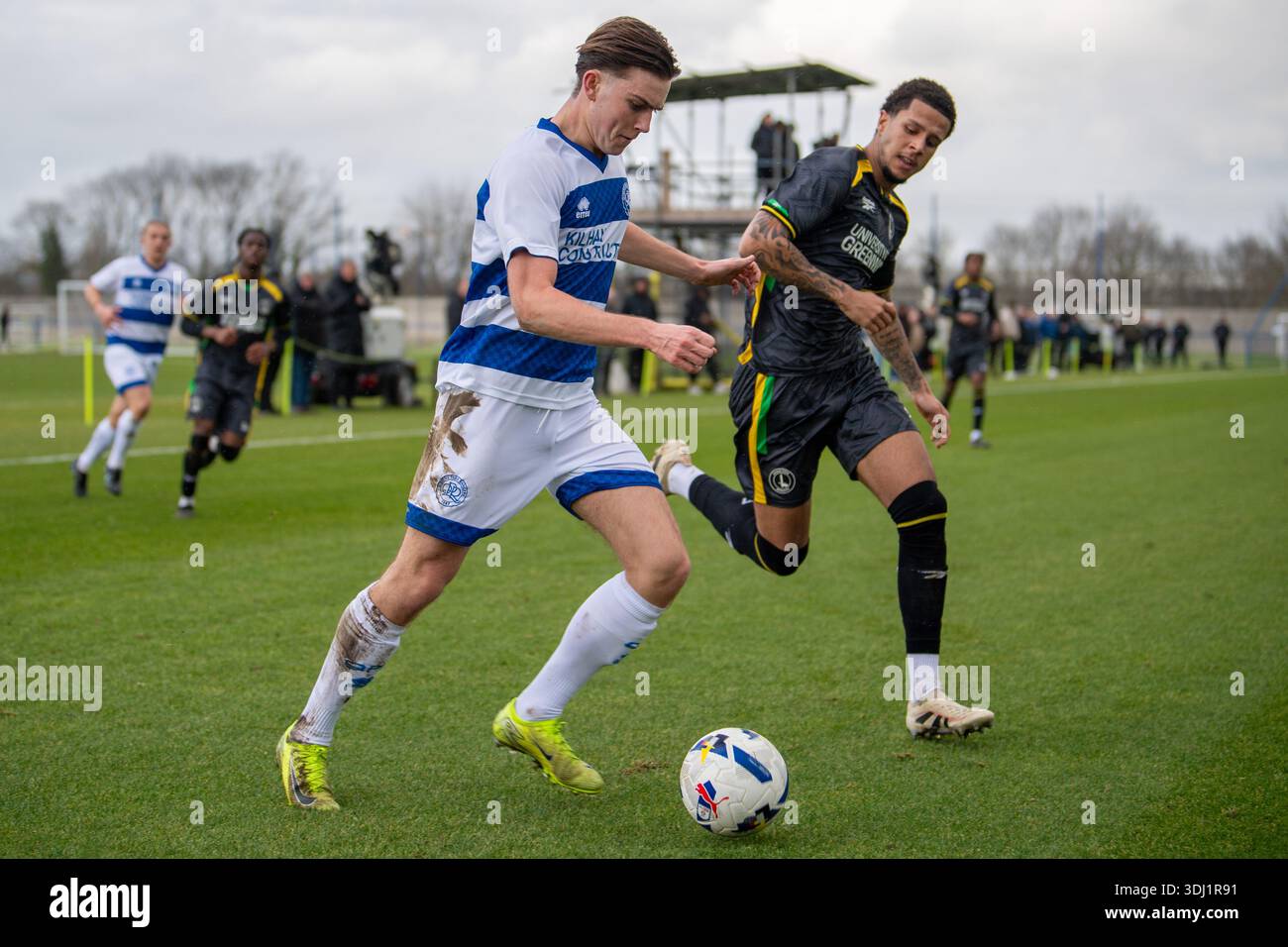 Teddy Tarbotton (8 QPR Dev) during the Premier League PDL match between ...