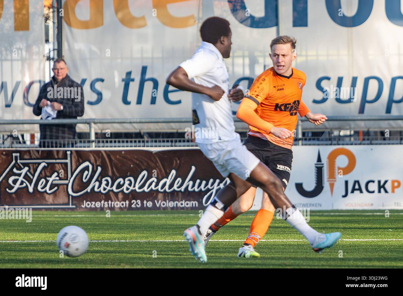 VOLENDAM , 24-01-2026 , Hein Koning stadium , season 2025 / 2026 ...