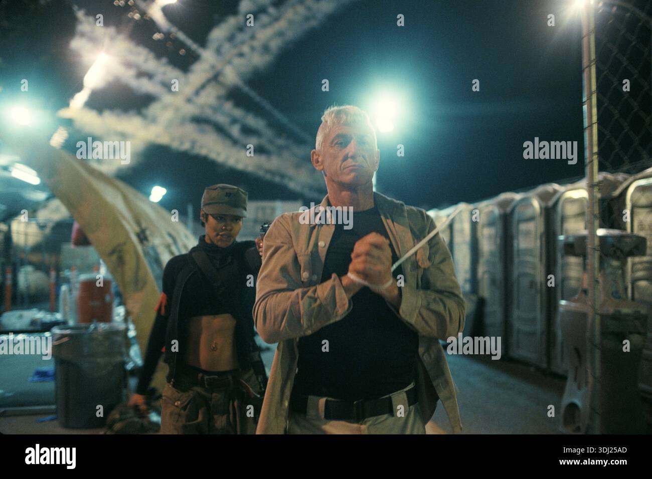 One Battle After Another (2026)(L-r) TEYANA TAYLOR as Perfidia and SEAN ...