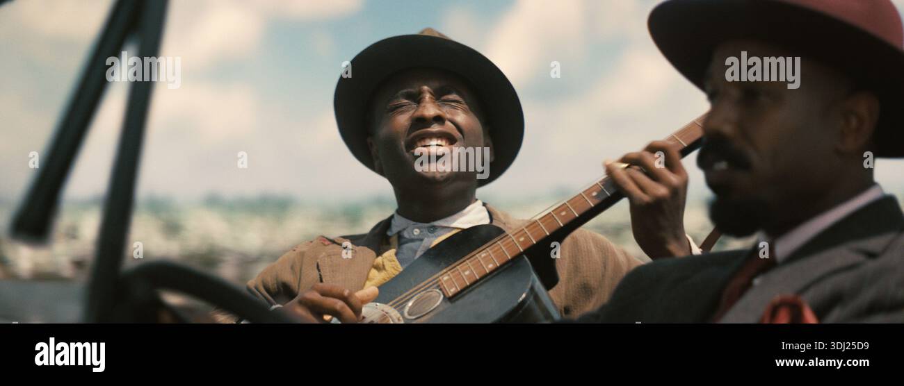 Sinners (2026)MILES CATON as Sammie Moore and MICHAEL B. JORDAN as ...