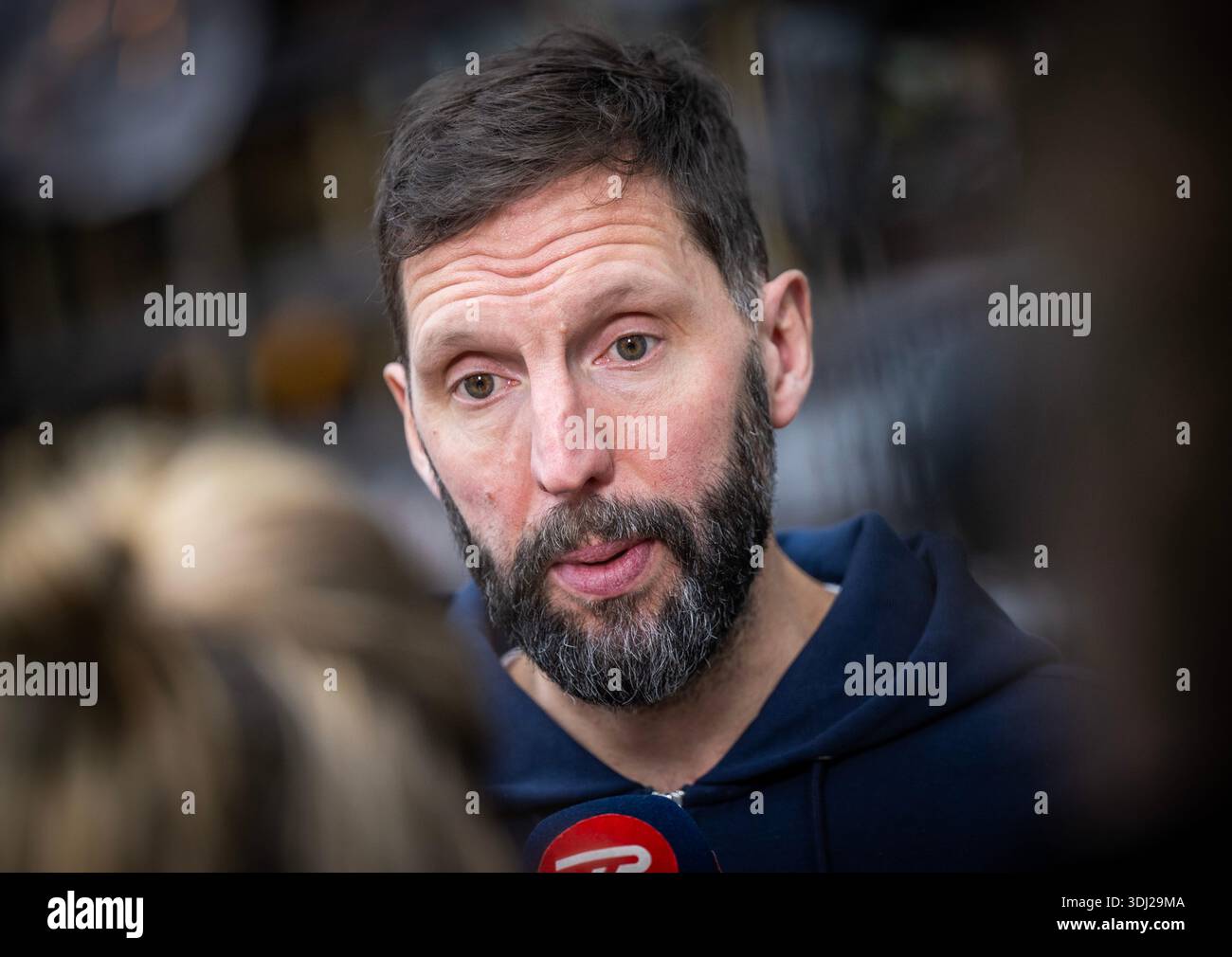 MALMÖ, SWEDEN 2026-01-24 Tobias Karlsson, team manager, at Saturday's ...