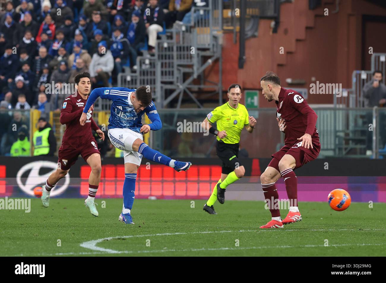 Como, Italy, 24th January 2026. Martin Baturina of Como 1907 scores to ...
