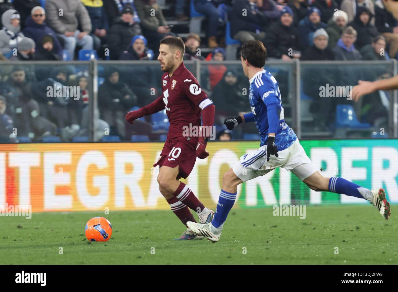 ComoÕs TorinoÕs Nikola Vlasic during the Serie A soccer match between ...