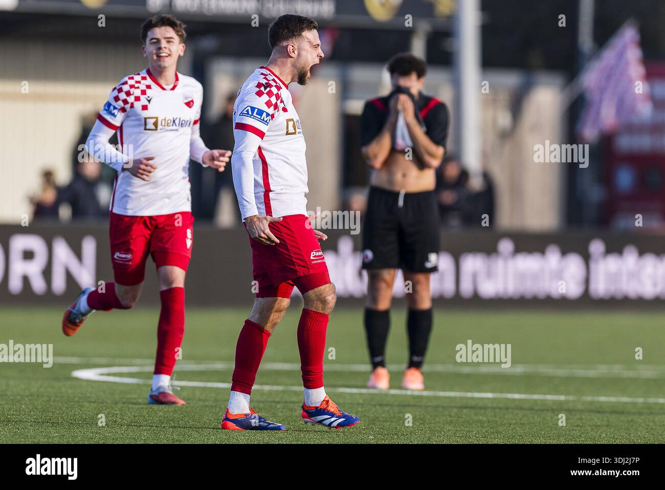 WERKENDAM , 24-01-2026 , stadium De Zwaaier, season 2025 / 2026 , Dutch ...