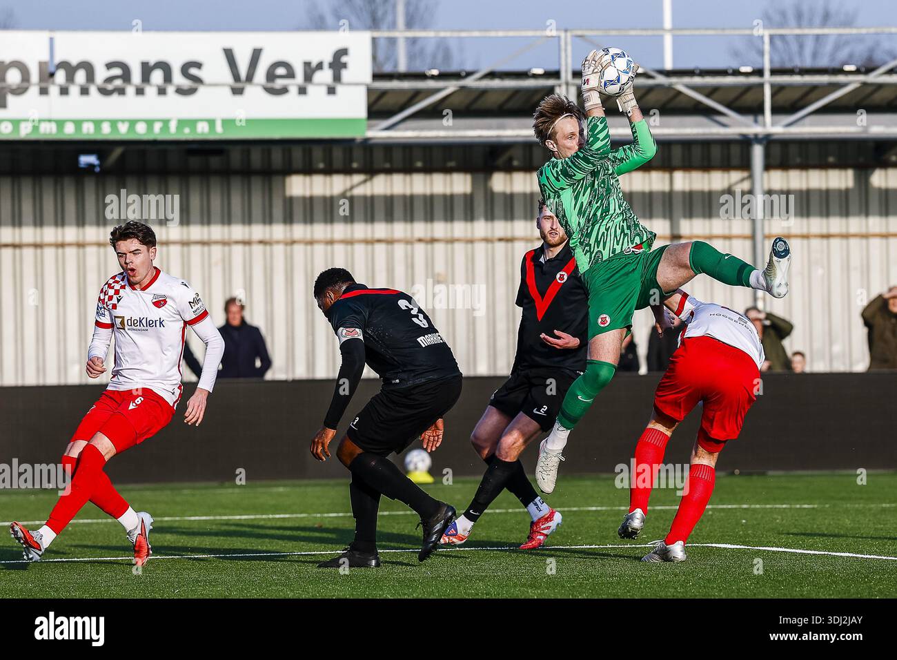 WERKENDAM , 24-01-2026 , stadium De Zwaaier, season 2025 / 2026 , Dutch ...