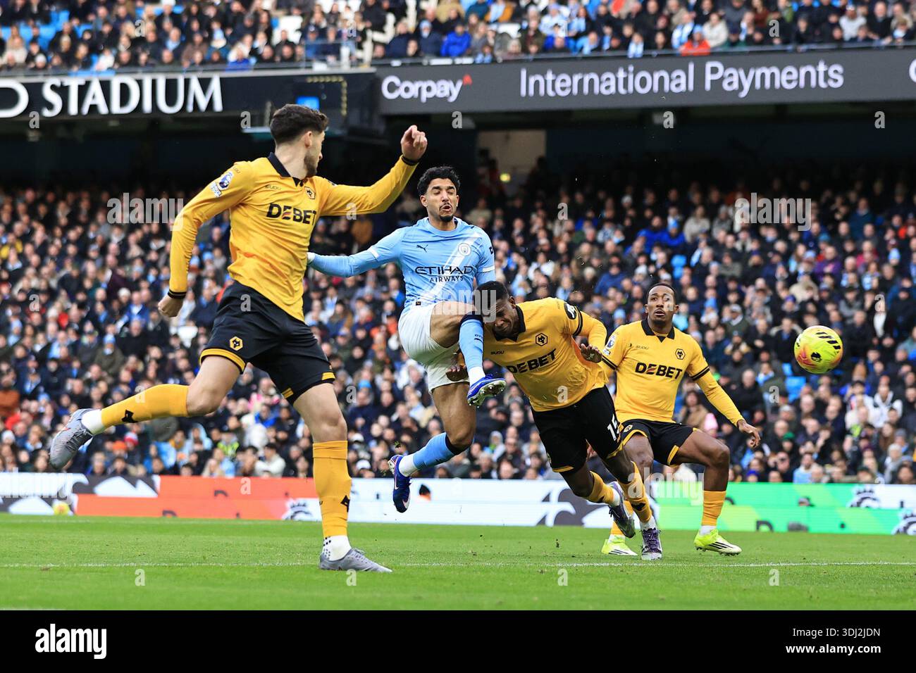 Etihad Stadium, Manchester, Lancashire, UK. 24th Jan, 2026. Premier ...