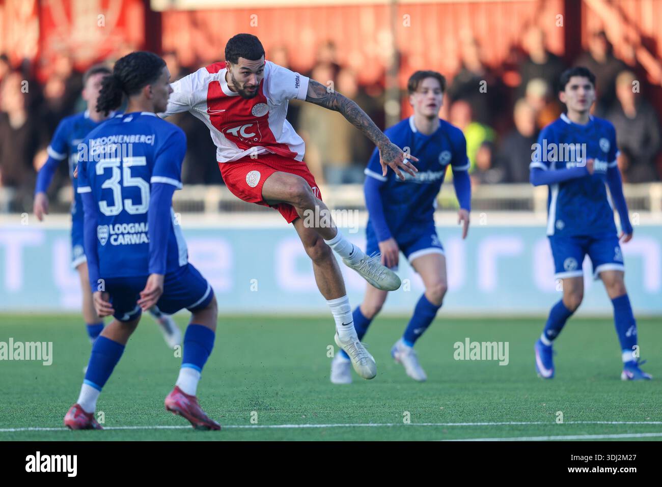 SPAKENBURG , 24-01-2026 , Sportpark De Westmaat , season 2025 / 2026 ...