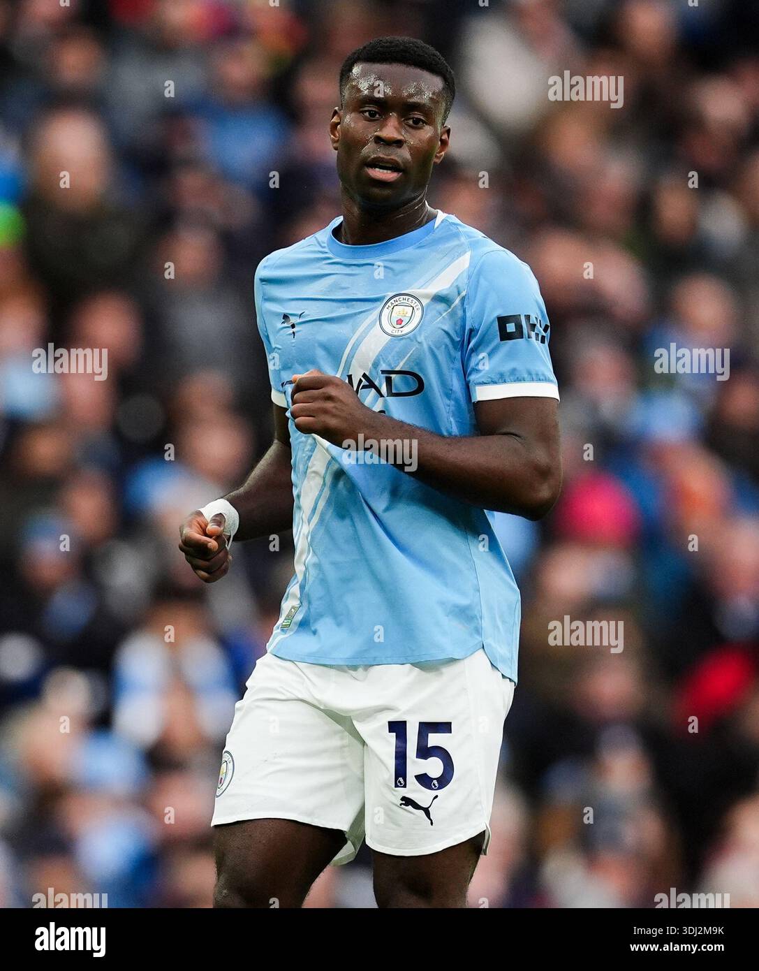 Manchester City's Marc Guehi during the Premier League match at the ...