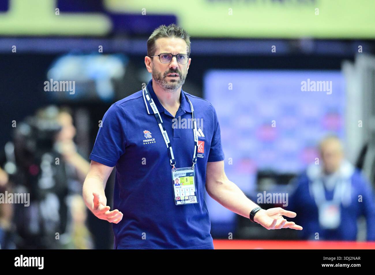 24 January 2026, Denmark, Herning: Handball, Men, European Championship ...
