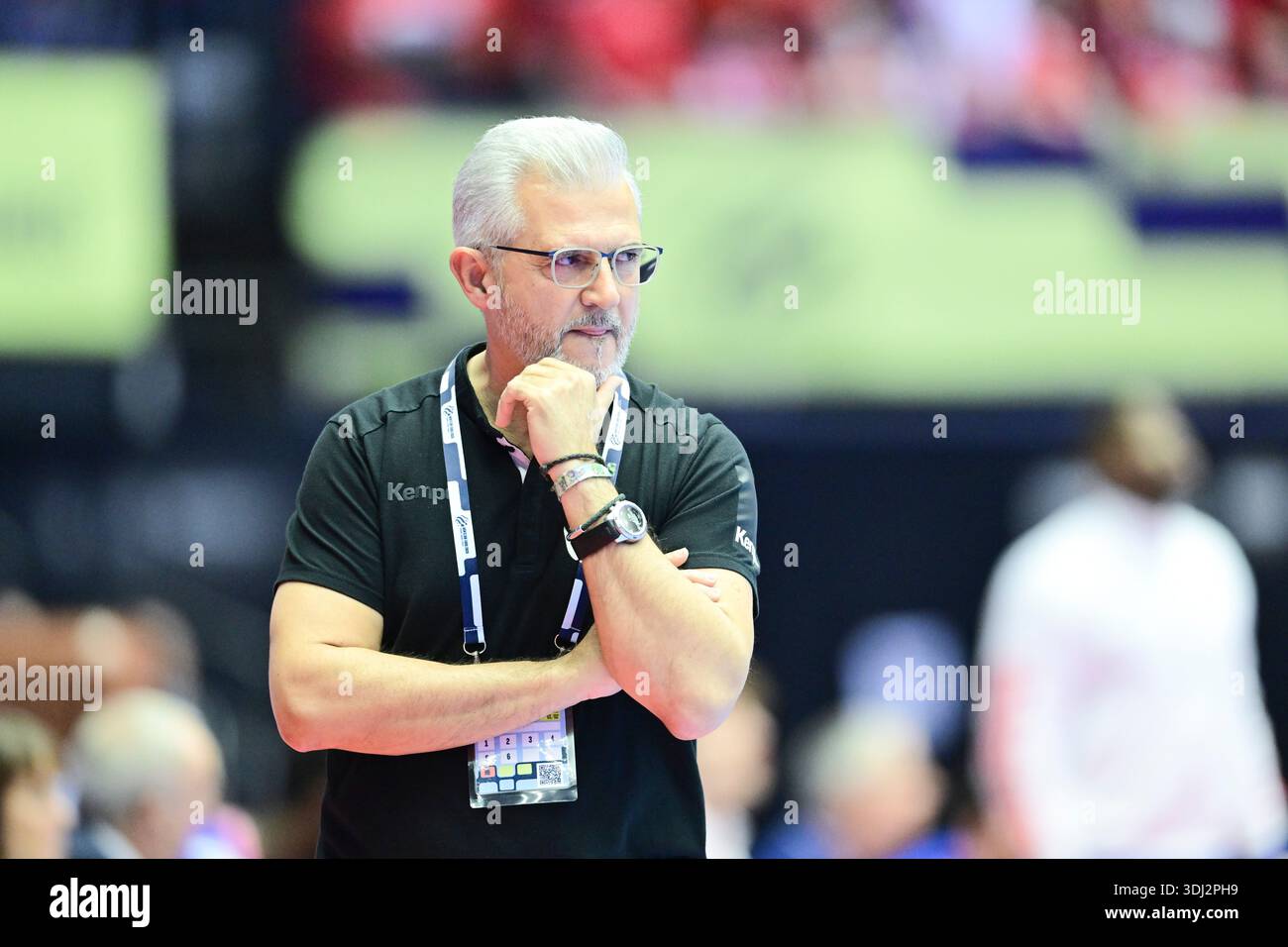 24 January 2026, Denmark, Herning: Handball, Men, European Championship ...