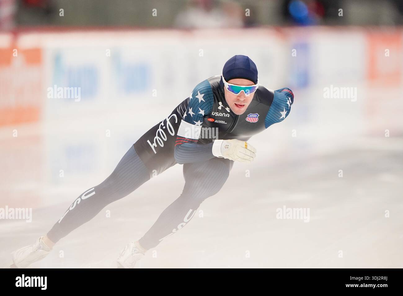 INZELL, GERMANY - JANUARY 24: Conor Mcdermott-Mostowy of United States ...