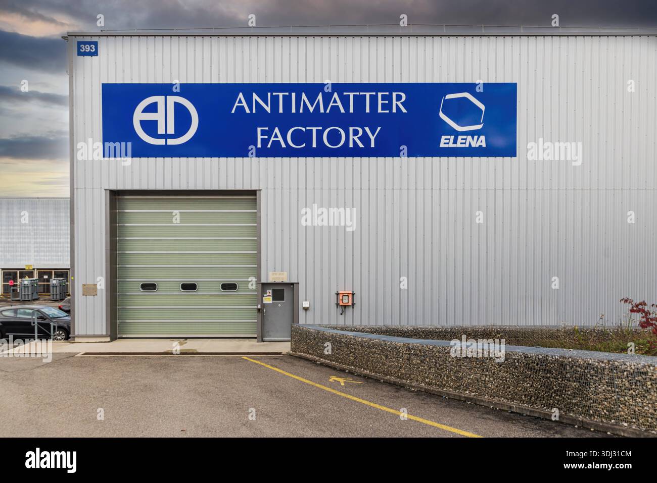 GENEVA, SWITZERLAND - DECEMBER 10, 2025: The Antimatter Factory at CERN ...