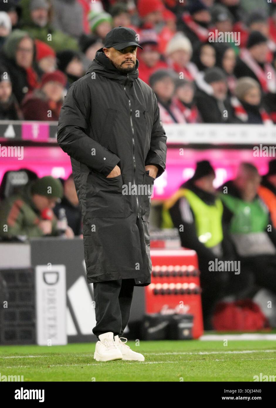 Trainer [coach] Vincent Kompany (Bayern) Munich, January 24, 2026 ...