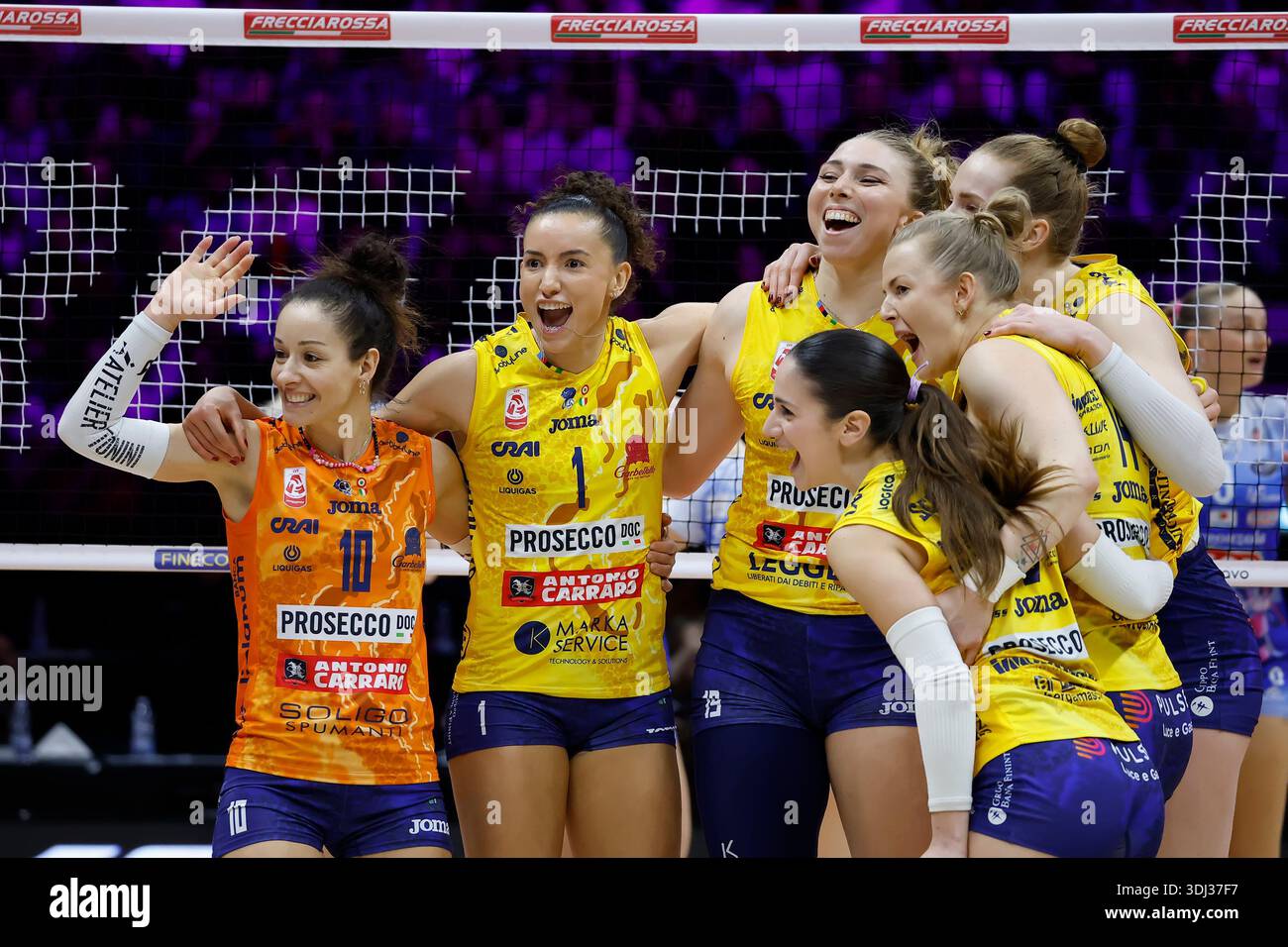 Prosecco Doc A. Carraro Imoco Conegliano celebrates after scoring ...