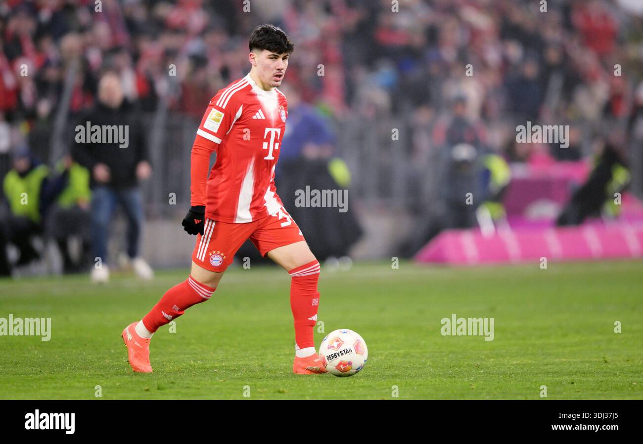 Felipe Chavez (Bayern) Munich, January 24, 2026, Football, Bundesliga ...
