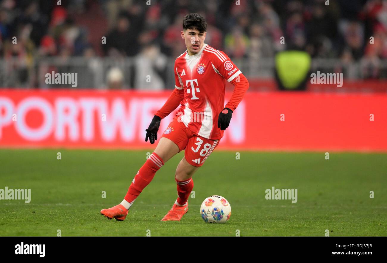 Felipe Chavez (Bayern) Munich, January 24, 2026, Football, Bundesliga ...