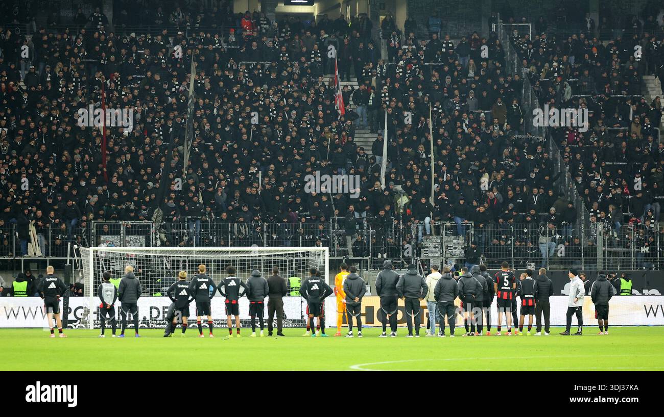 Team Frankfurt after the game Frankfurt, January 24, 2026, Football ...