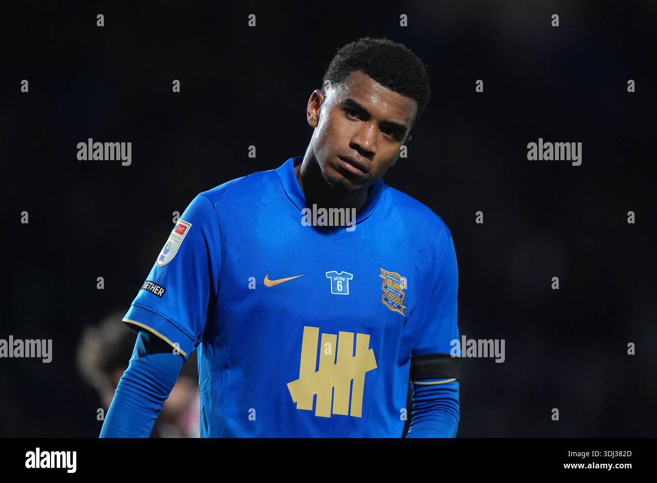 Birmingham City's Jhon Solis during the Sky Bet Championship match at ...