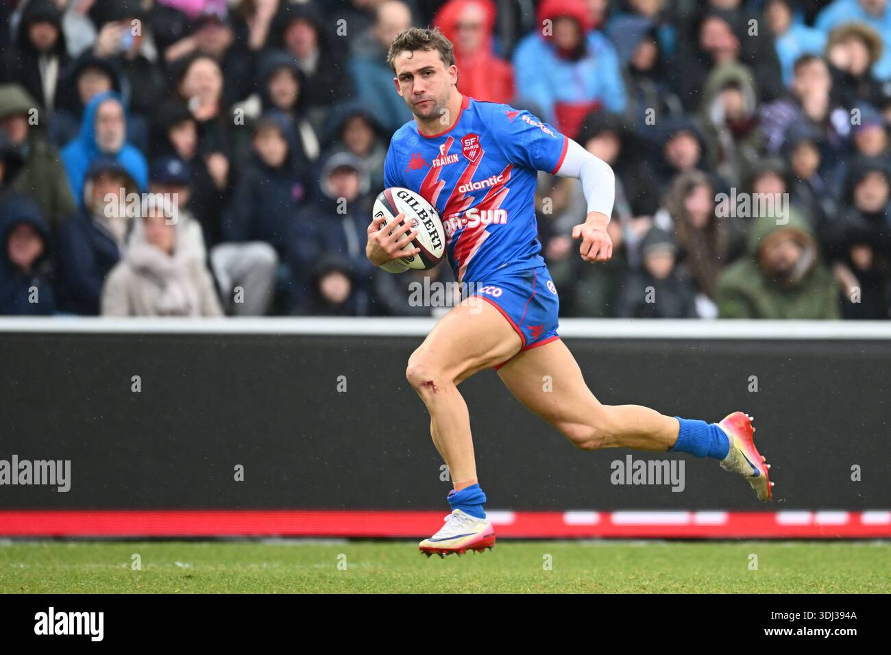 Jeremy Ward of Stade Francais during the Top 14 match between Bordeaux ...