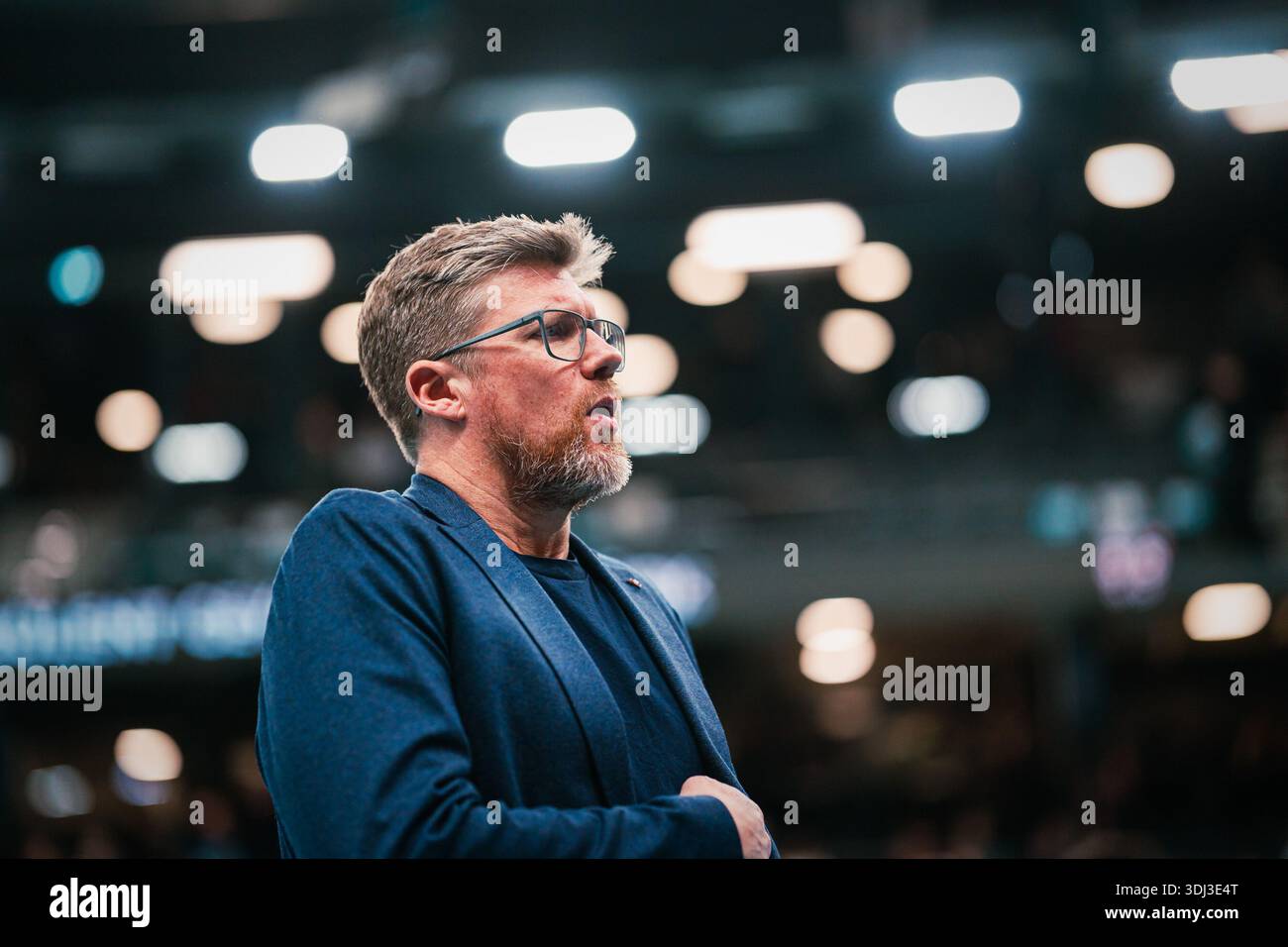 Stefan Hübner (Coach SVG Lüneburg); Volleyball Bundesliga, 19th ...