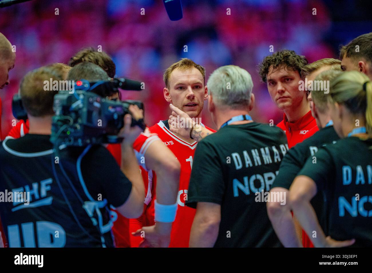 Herning, Denmark 20260124. Denmark's Mathias Gidsel during the European ...