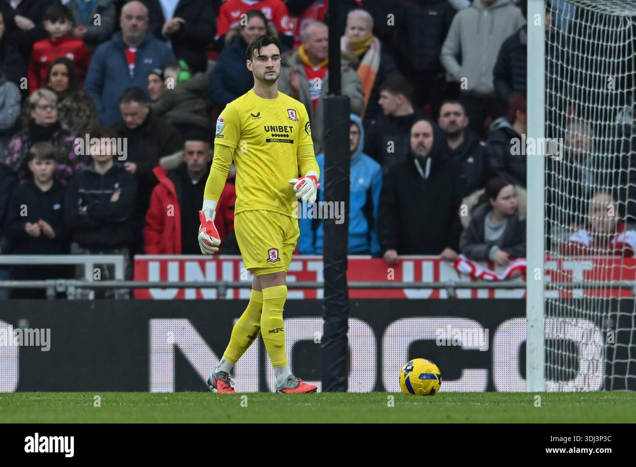 Sol Brynn Middlesbrough Goalkeeper during the Sky Bet Championship ...