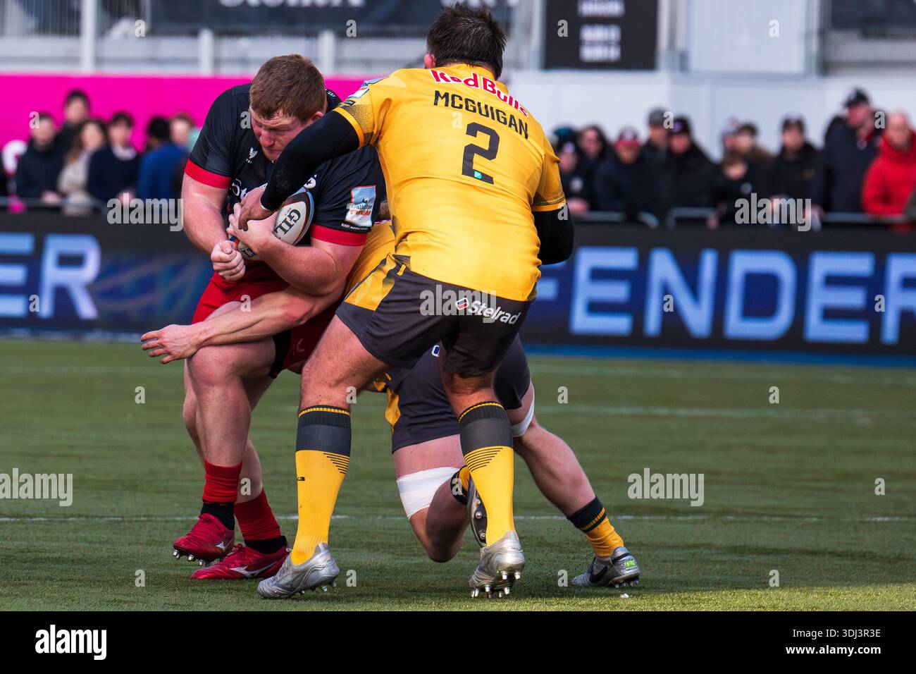 London, UK, 24th January 2026 Newcastle Red Bulls hooker and captain ...