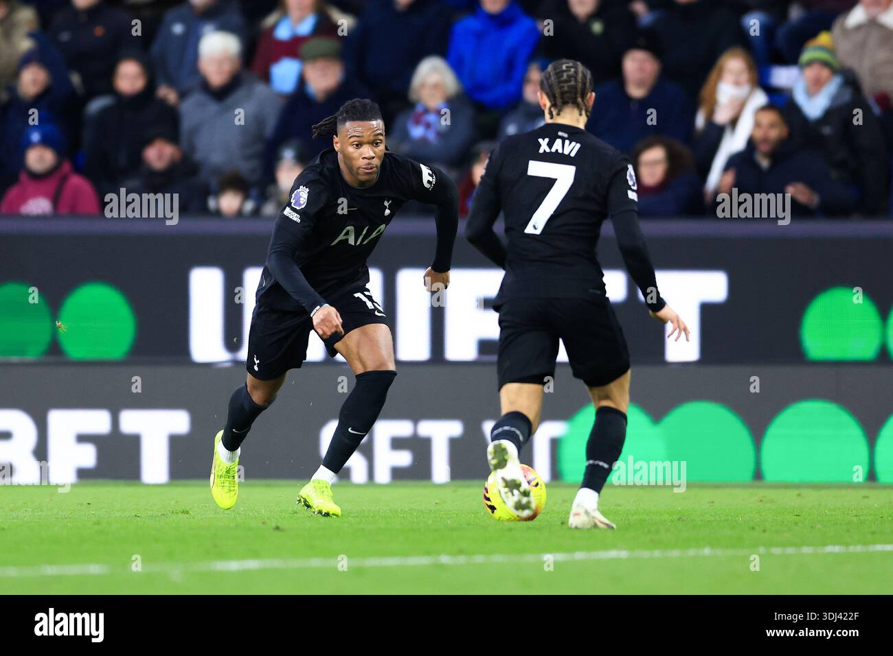 Burnley, England, 24th January 2026. Destiny Udogie of Tottenham ...