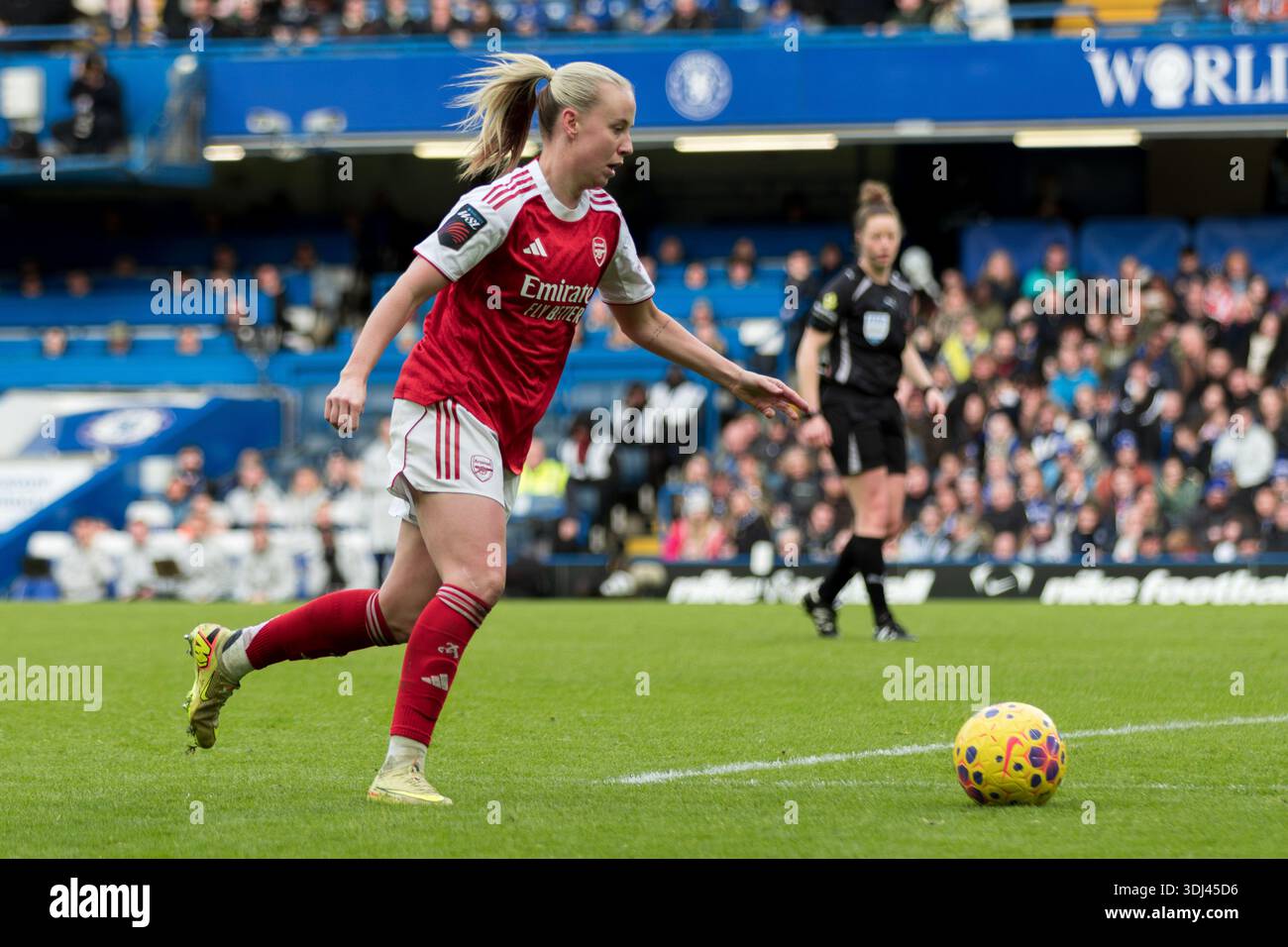 London, UK. 24th Jan 2026. Beth Mead of Arsenal Women in action during ...