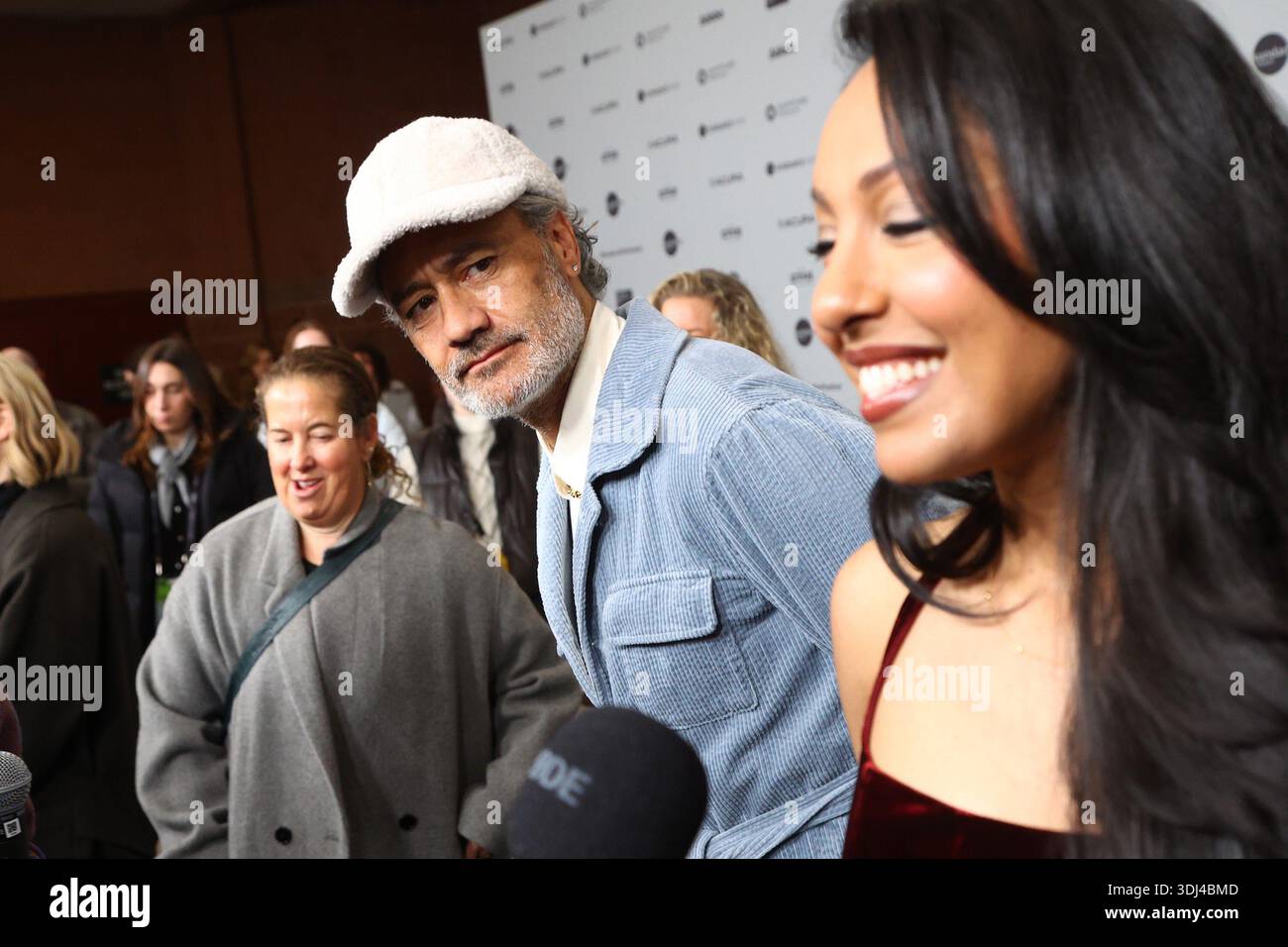 Taika Waititi, Yasmin Kassim at arrivals for FING! Premiere at the ...