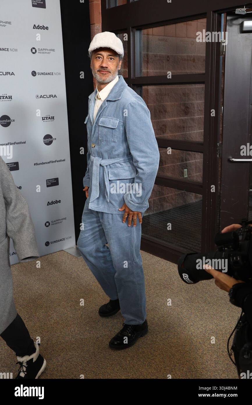 Taika Waititi at arrivals for FING! Premiere at the Sundance Film ...