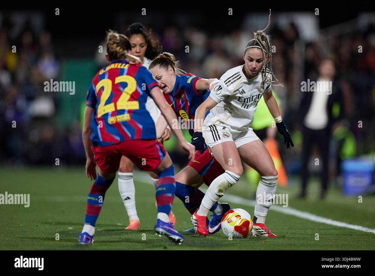 Spanish Women Super Cup Soccer Final Real Madrid vs FC Barcelona at ...