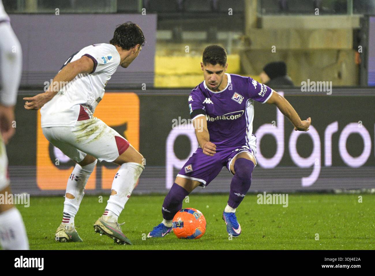 MANOR SOLOMON during ACF Fiorentina vs Cagliari Calcio, Italian soccer ...