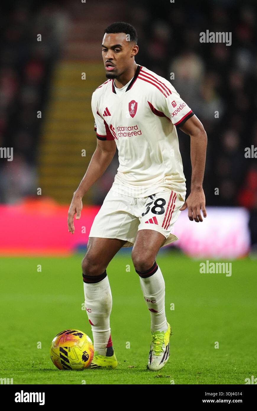Liverpool's Ryan Gravenberch during the Premier League match at the ...