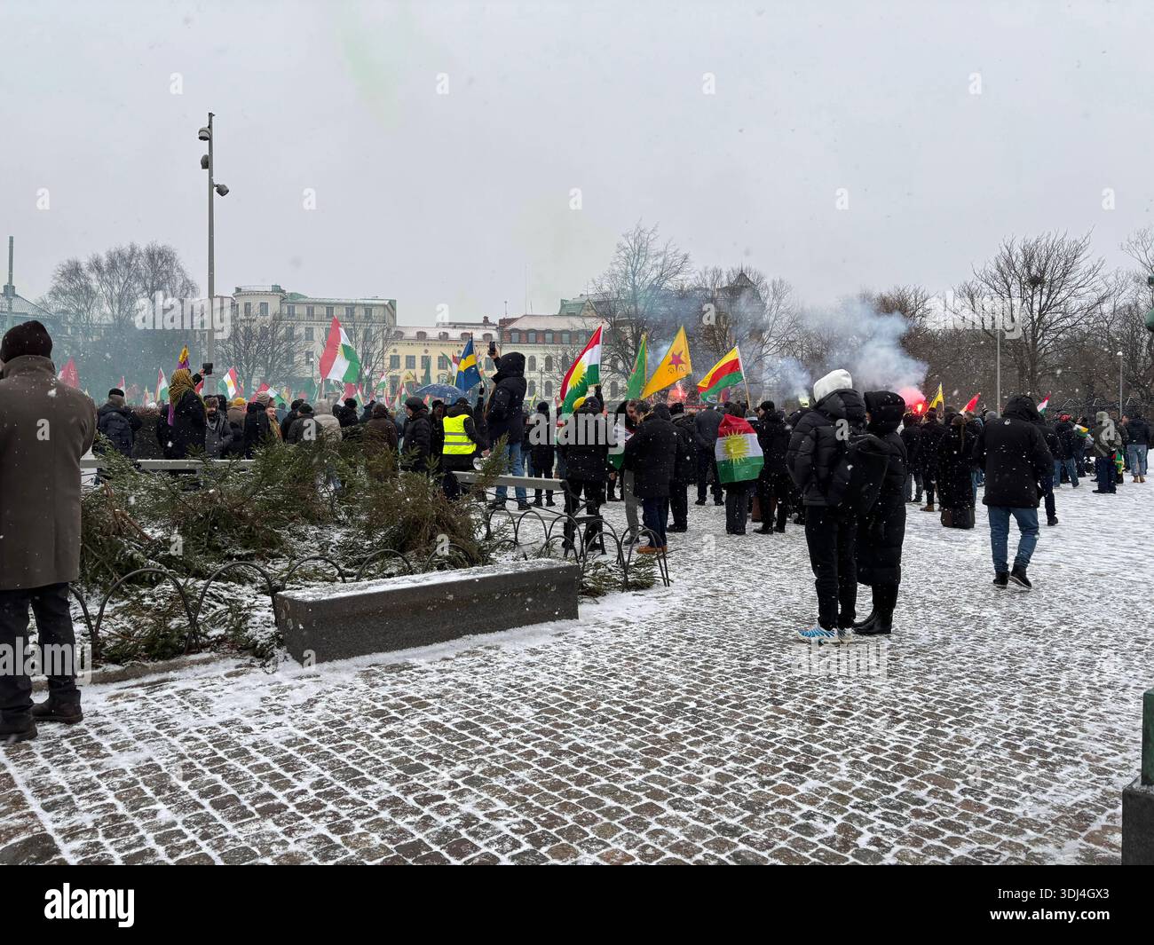 gothenburg/sweden /24 JANUARY 2026 / Kudish people living in sweden ...
