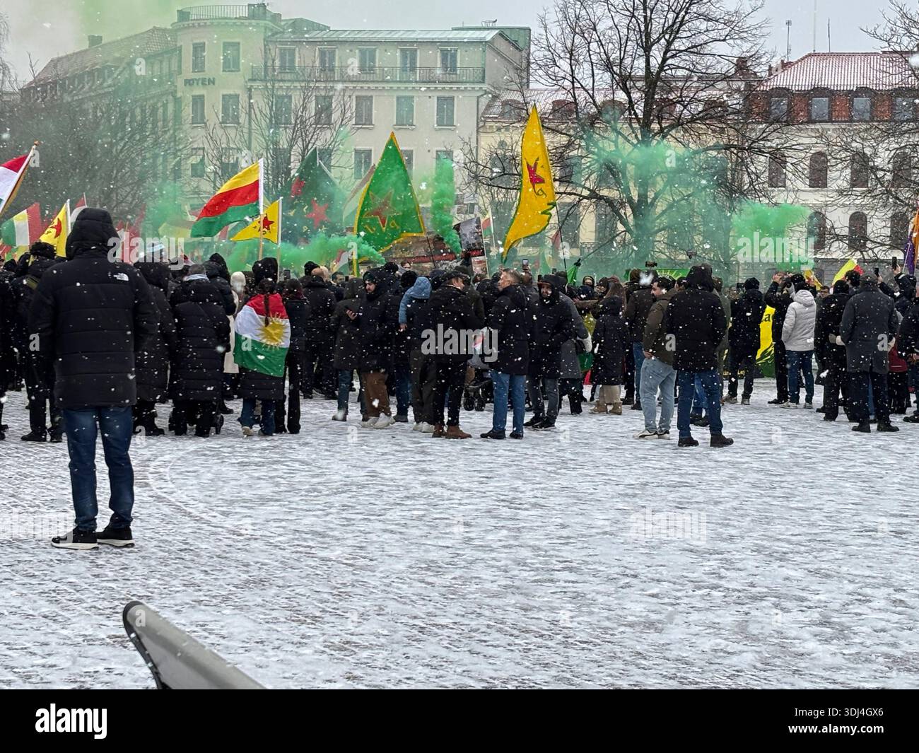 gothenburg/sweden /24 JANUARY 2026 / Kudish people living in sweden ...