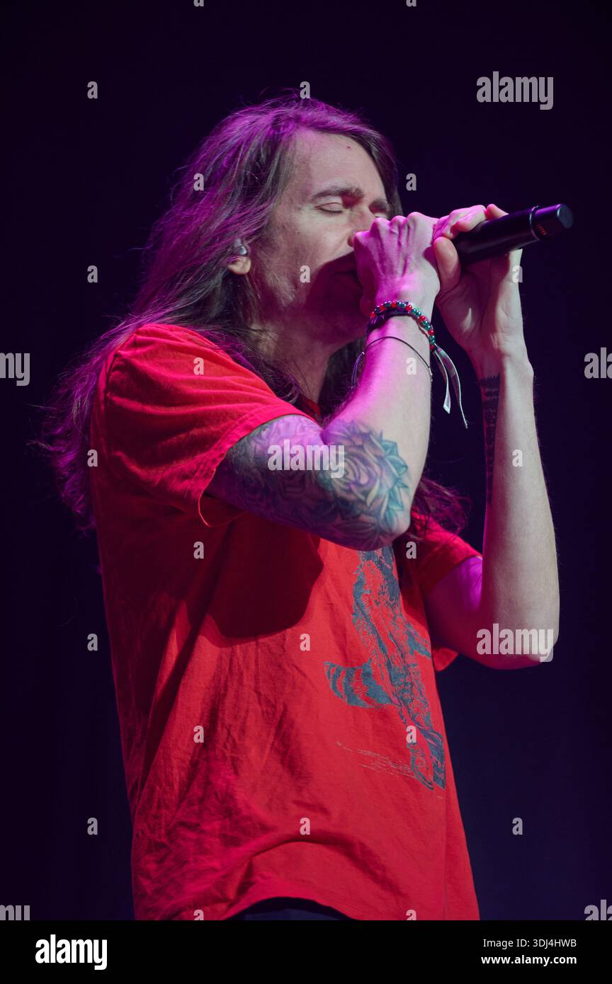 London, United Kingdom. 24 January 2026. Mayday Parade perform live at ...