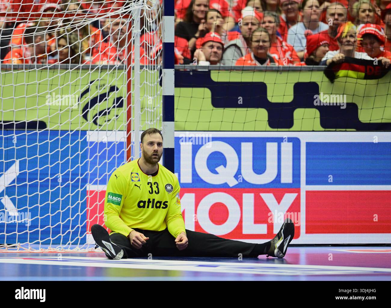 24 January 2026, Denmark, Herning: Handball, Men, European Championship ...