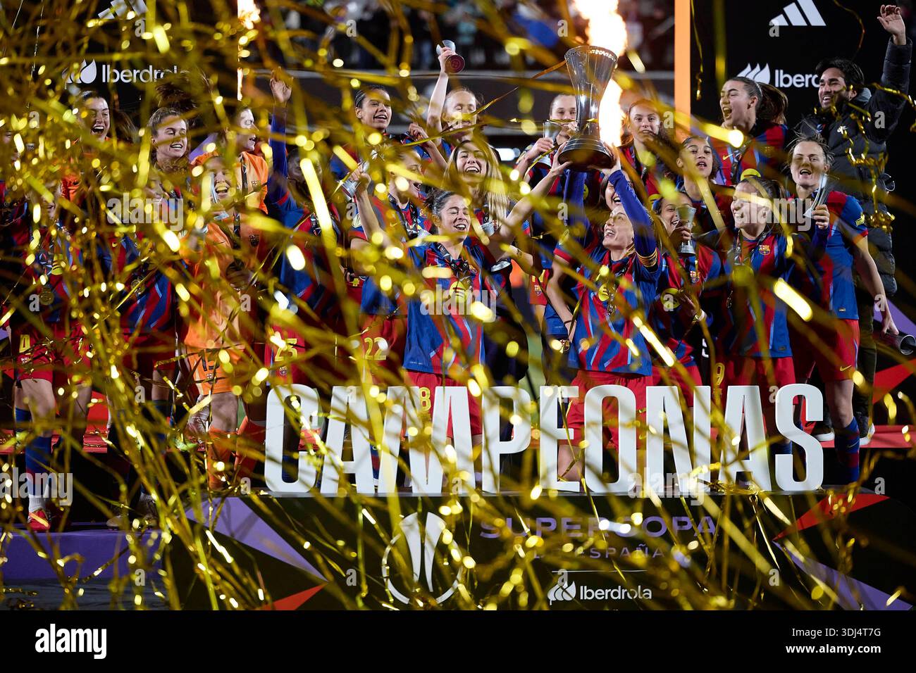 Spanish Women Super Cup Soccer Final Real Madrid vs FC Barcelona at ...