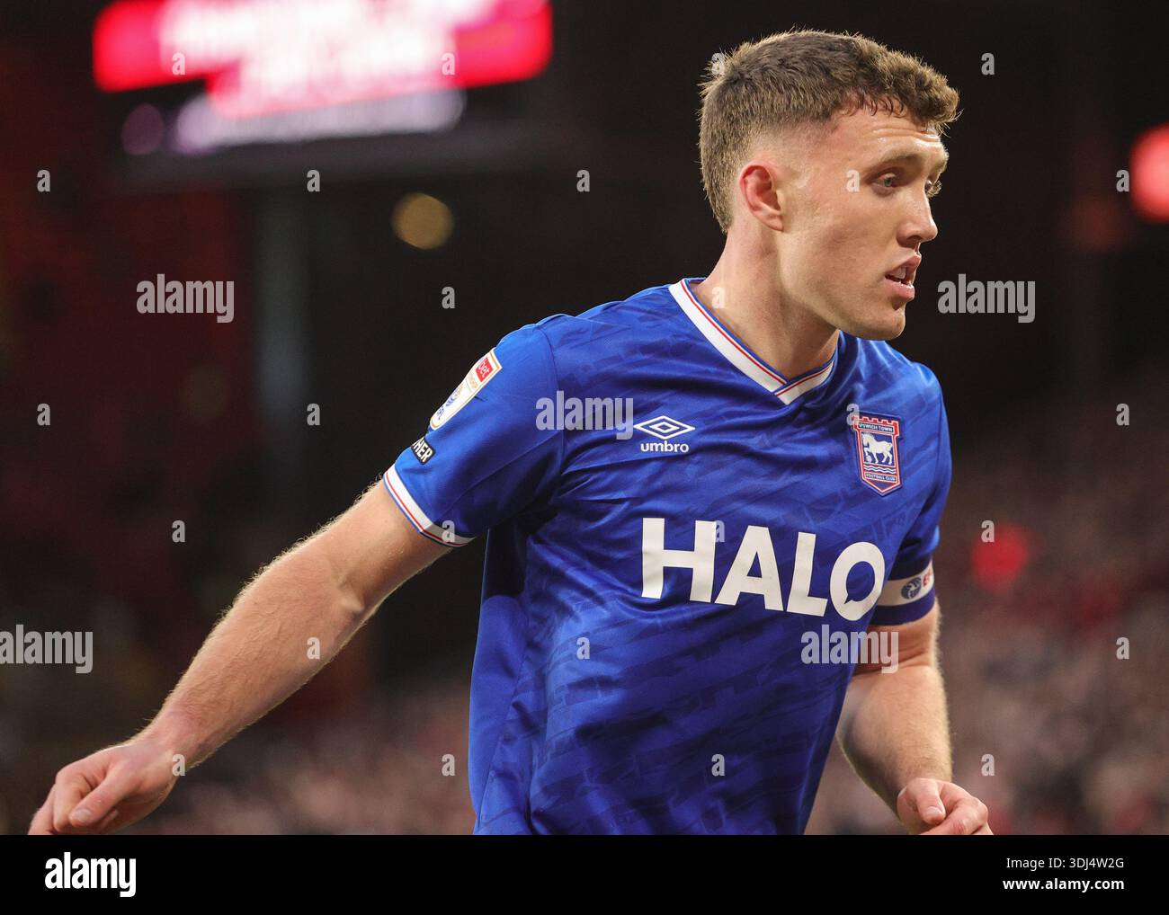 Dara O'Shea of Ipswich Town during the Sky Bet Championship match ...