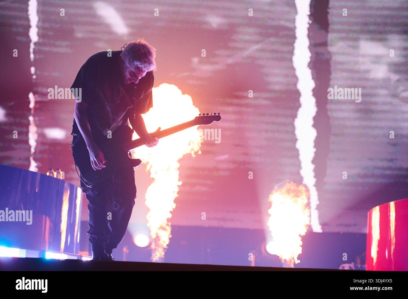 London, United Kingdom. 24 January 2026. All Time Low perform live at ...