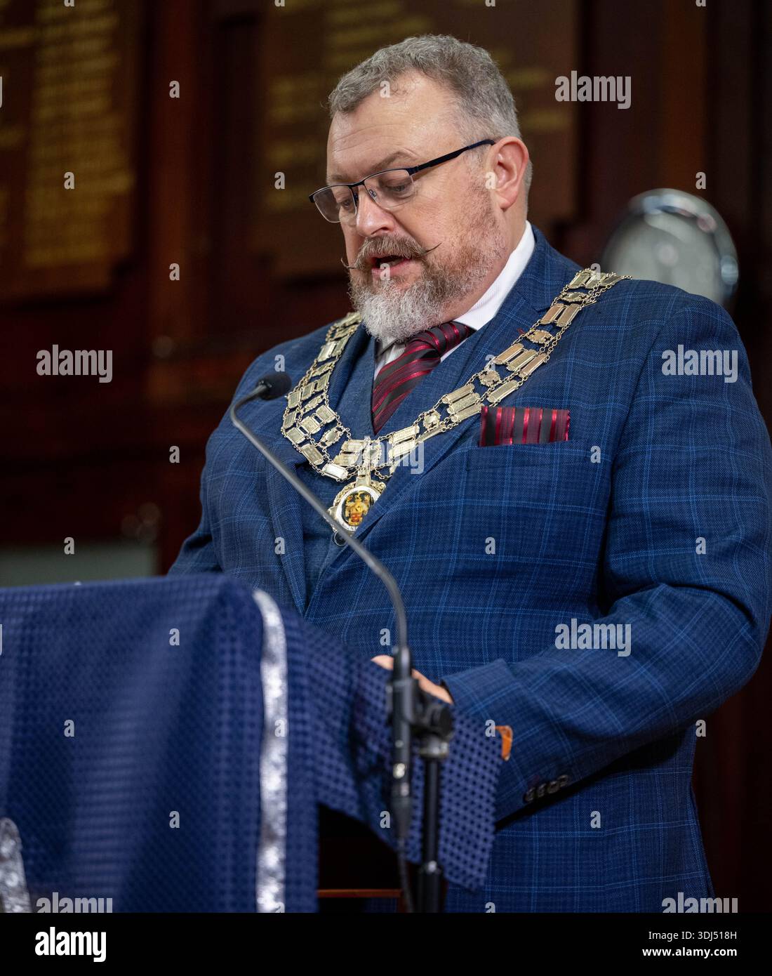 Brentwood Essex 24 Jan 2026 Holocaust Memorial day service (HMD) at ...