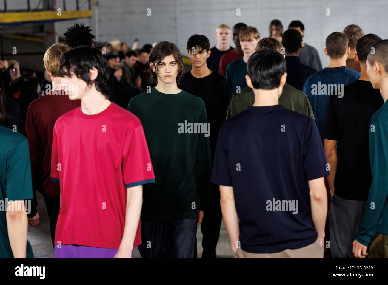 WHITE MOUNTAINEERING men Fall/Winter 2026-2027 runway during Paris ...