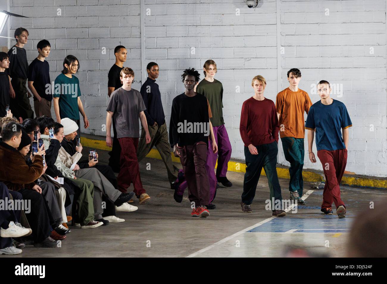 WHITE MOUNTAINEERING men Fall/Winter 2026-2027 runway during Paris ...
