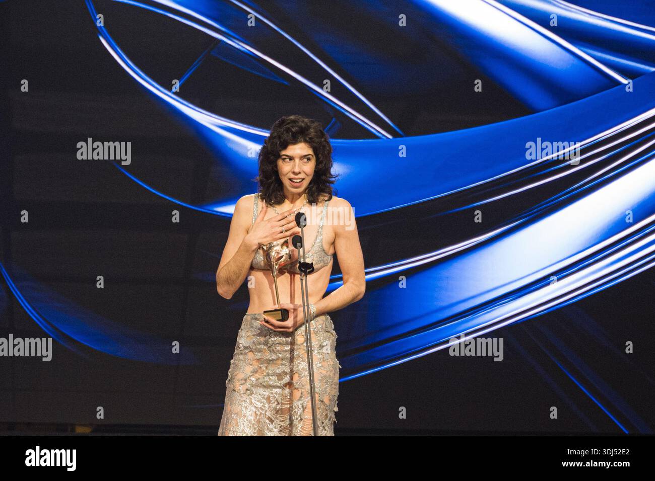 The actress, Julia de Castro, during the Feroz Awards 2026 gala, at the ...