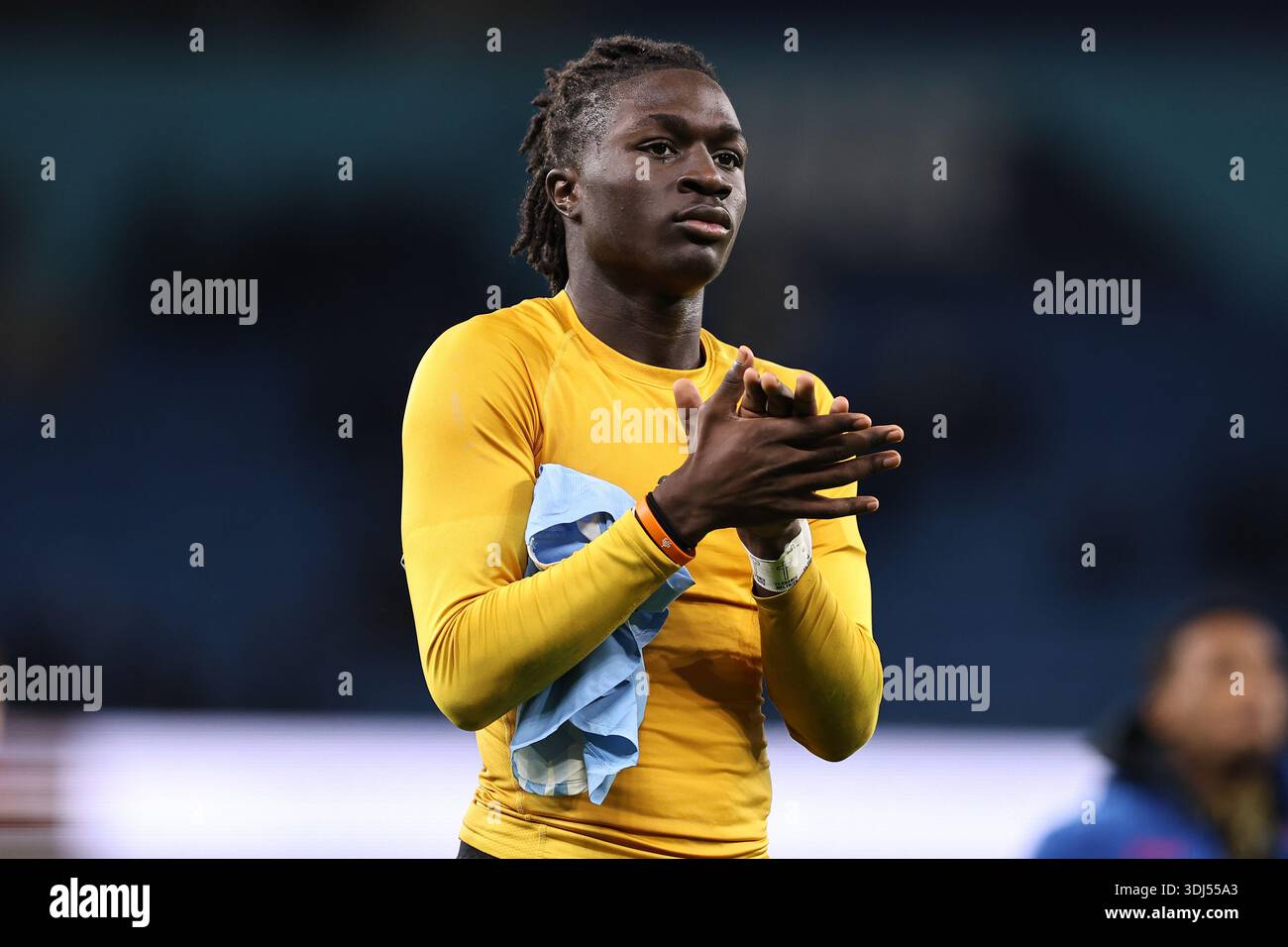 Manchester, UK. 24th Jan, 2026. Mateus Mane of Wolverhampton Wanderers ...