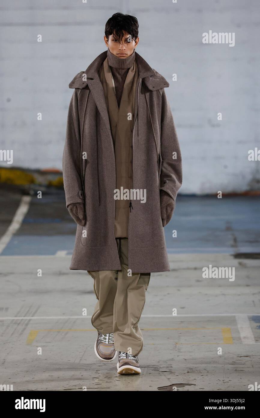 WHITE MOUNTAINEERING men Fall/Winter 2026-2027 runway during Paris ...