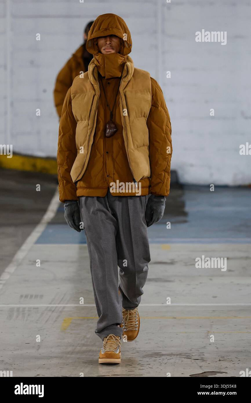 WHITE MOUNTAINEERING men Fall/Winter 2026-2027 runway during Paris ...