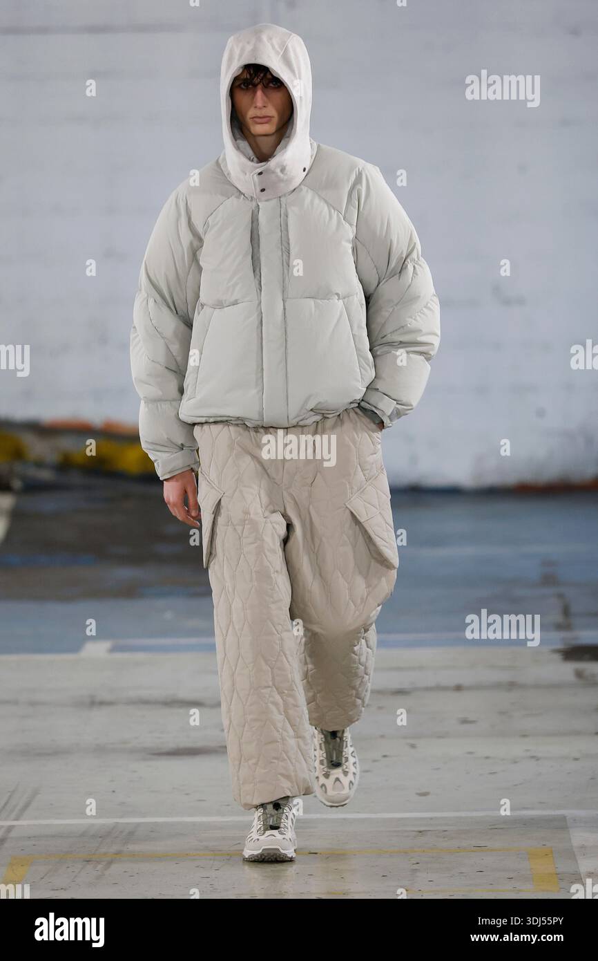 WHITE MOUNTAINEERING men Fall/Winter 2026-2027 runway during Paris ...